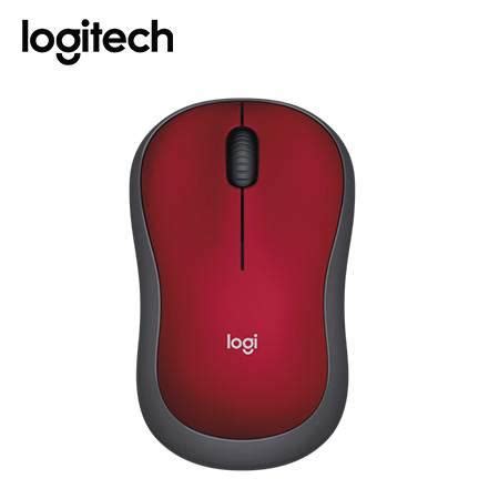 MOUSE LOGITECH M185 WIRELESS RED