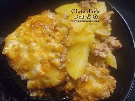 Смляно месо с картофи Minced Meat With Potatoes вкусни рецепти без глутен и без яйца