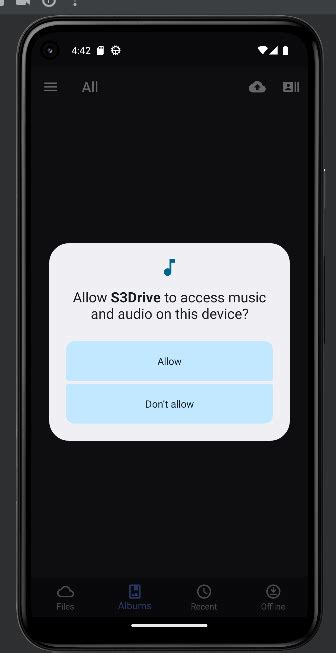 [bug report] android 13 requestpermissionextend prompts permission to music and audio · issue