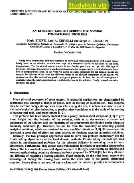 Two Dimensional Steady Heat Conduction Using Matlab Pdf Physics Science