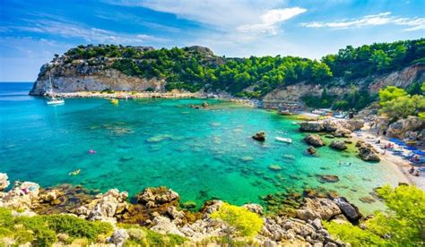 15 Best Beaches In Rhodes Greece With Maps Mommy Travels