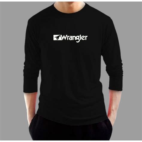 Jual baju kaos lengan panjang cowok dan cewek baju oblong lengan ...