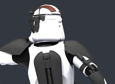 Star Wars 3d Printable Legion Clone Commander Cody By Thomas 125