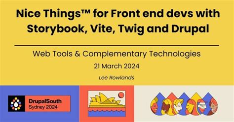 Efficient Drupal Frontend Development Vite Storybook Twig Integration