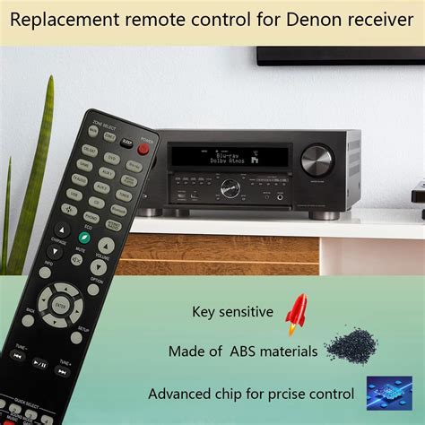 Instruction Manual For Ghust Replacement Remote Control For Denon Ultra