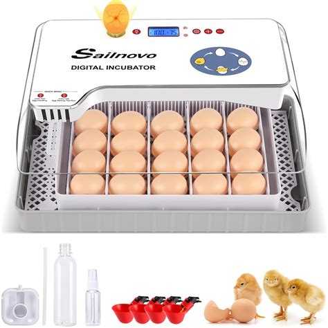 Sailnovo 20 Incubator For Hatching Eggs Egg Incubator