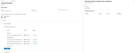 Updating Azure Local Failed On Test Host Intent Configuration Readiness Microsoft Qanda