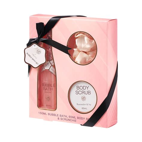 Luxe Bubble Bath Set 3pc The Reject Shop