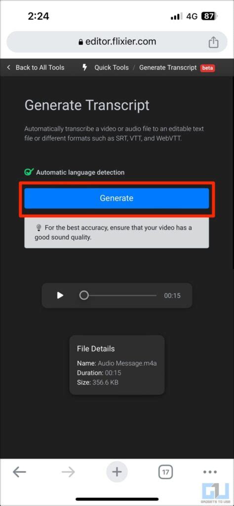2 Ways To Transcribe Audio Messages To Text On IOS 17 Or Earlier