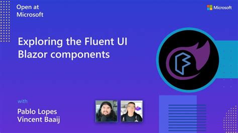 Donna Edwards On Linkedin Exploring The Fluent Ui Blazor Components