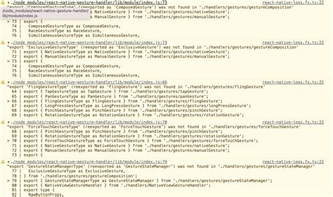 Web Warnings With V210 · Issue 1769 · Software Mansionreact Native