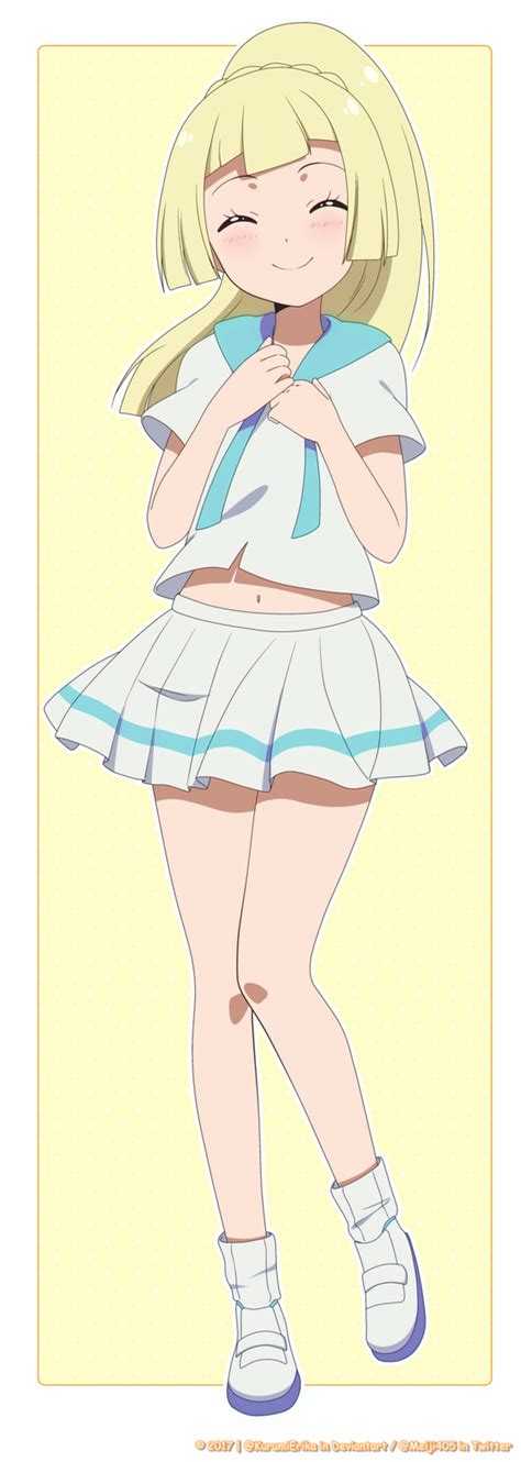 Lillie In Her New Outfit Pok Mon Sun And Moon Know Your Meme