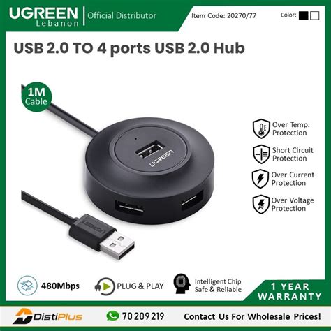 Ugreen Usb Hub Ports M White Chandra Infosoft