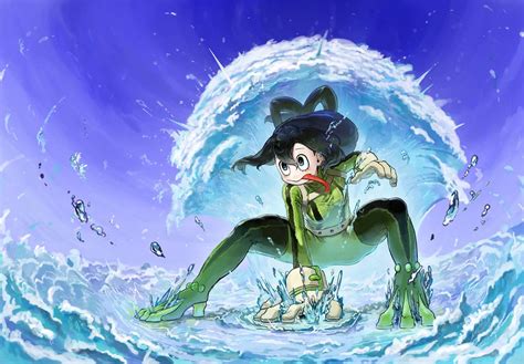 Character Tsuyu Asui Tsuyu Asui Character Art My Hero Academia Tsuyu