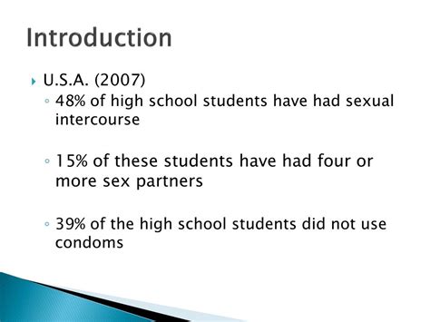 Ppt Implementing A Comprehensive Sex Education Program In Lubbock