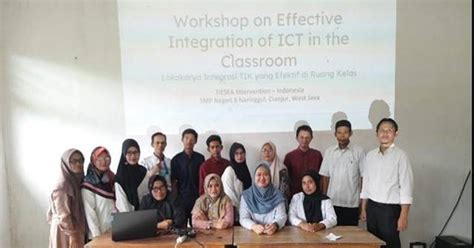 Workshop On Effective Integration Of Ict In The Classroom Tiesea