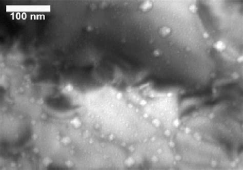 Tem Micrograph Of Bubbles Lying Along Dislocations And A Restructured Download Scientific