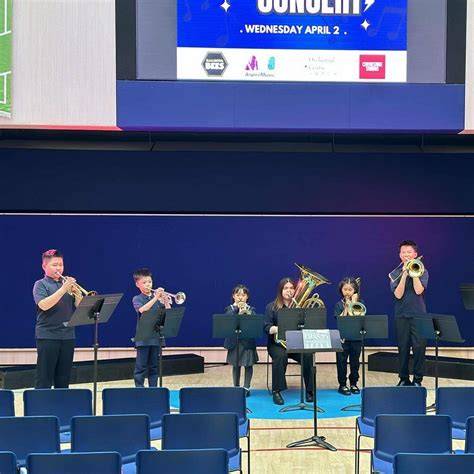 Brass Harmony A Memorable Student Concert Collaboration