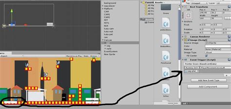 Android Getting Continuous Input From A Button In Unity2d Stack