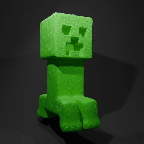 Minecraft Creeper Head Mask 3d Printed Cosplay Prop Etsy Uk