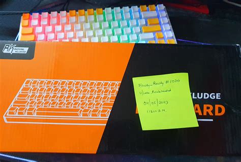 [wts] Rk Royal Kludge Rk71 Gaming Keyboard Triple Mode 2 4ghz Bt5 1