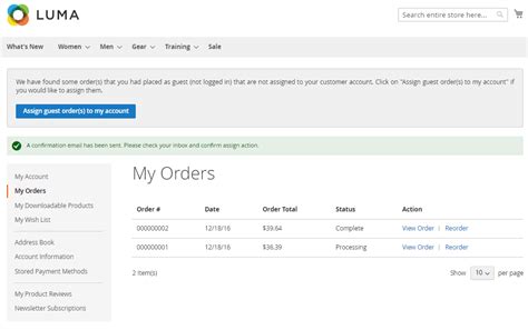 Allow Customers To Assign Their Guest Orders