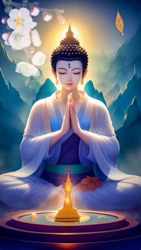 Pin by Thu Bùi on Nam Mô A DI Đà Phật Buddha art painting Buddhism art Buddhist art