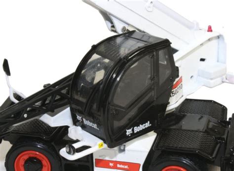 Miniature Construction World Bobcat Tr50210 Rotating Telescopic Handler