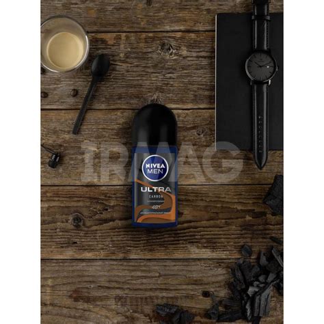 Дезодорант-антиперспирант шариковый NIVEA MEN Ultra Carbon (50 мл ...