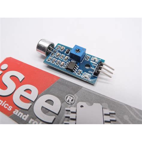 jual microphone sound sensor sensitivity sound detection module for