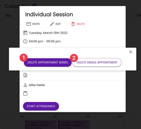 How To Delete A Recurring Appointment Series Tiq Help Center