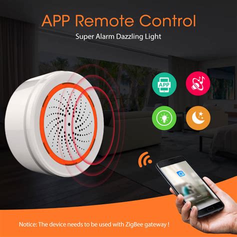 Smart Home USB Zigbee Siren Alarm Sensor