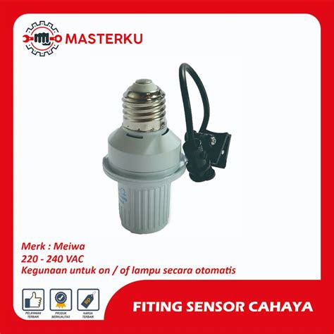 Jual Fiting Sensor Cahaya Fitting Lampu Fitting Sensor Shopee Indonesia