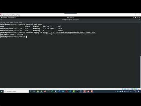 Kubernetes Execute Command Using Exec Command YouTube