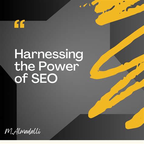 Mohammed Almadalli On Linkedin Harnessing The Power Of Seo Keyword Research Identify Relevant