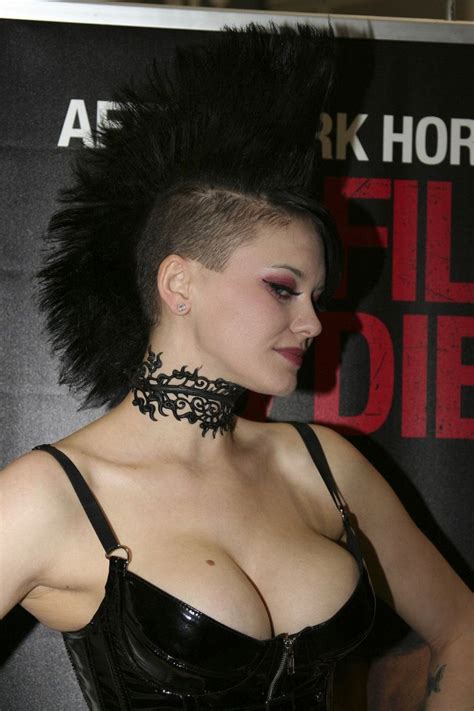 Mohawk Punk Babe Pic