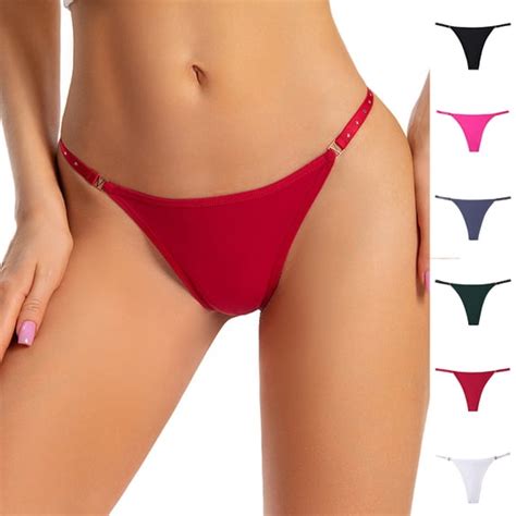 Chiunl Sexy Thong Womens Panties For Summer Time Cotton Underwear For