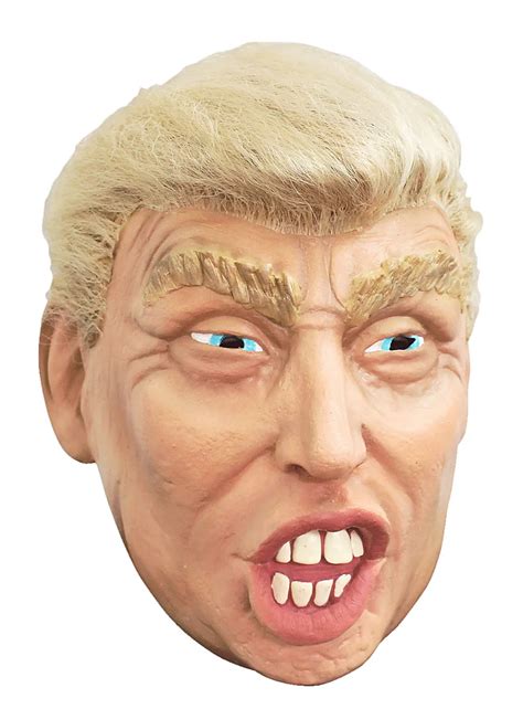 Donald Trump Mask With Fake Hair