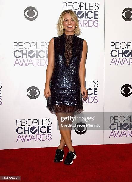 1827 Kaley Cuoco Peoples Choice Awards Photos And High Res Pictures