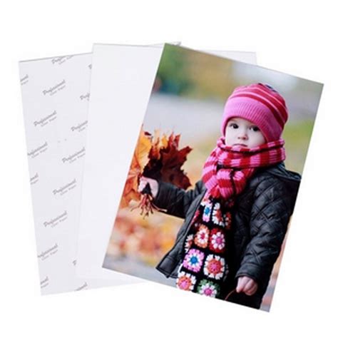 กระดาษโฟโต้ อิงค์เจ็ท Professional Color Paper 260g 260แกรม ชนิดผิวมัน ขนาด A4 แพคละ 100 แผ่น