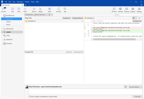 Installation Setup And Basic Use Of The SourceTree Git Client P T C