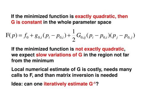 Ppt Introduction To Function Minimization Powerpoint Presentation