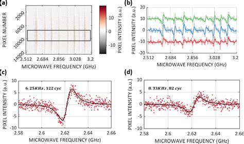 Figure 2 From Lock In Detection Based Dynamic Widefield Magnetometry