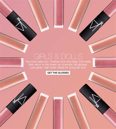 Nars Beauty Lipgloss Pattern Animation  Design In Emails