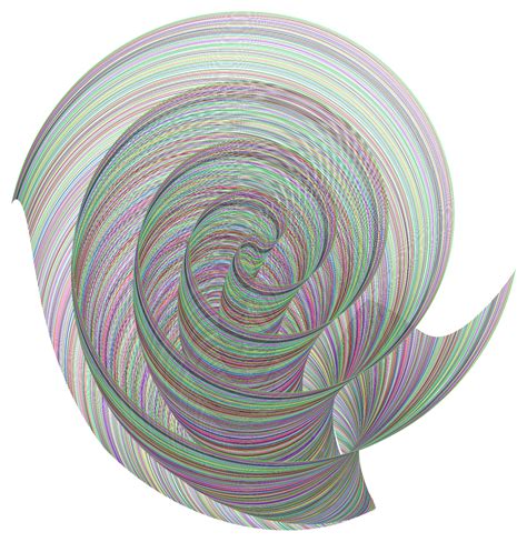 Colorful Spiral Clip Art Image Clipsafari