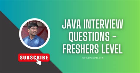 Java Interview Questions Freshers Level Sf Learners Hub