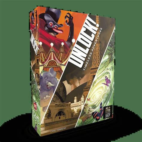 Unlock Timeless Adventures Board Game Asmodee Italia