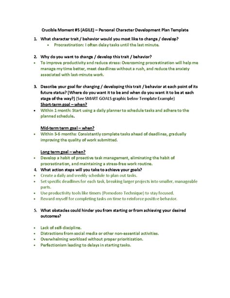Cm 5 Agile Personal Character Development Plan Template 1 1