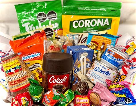 Colombian Candy Mix T Box Sweet Treats Taste From Colombia Basket