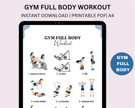 Shoulder Workout Chart Pdf